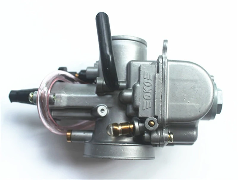 PWK Flatslide Carburetor 32mm With Power Jet For GY6 125cc-200cc ...