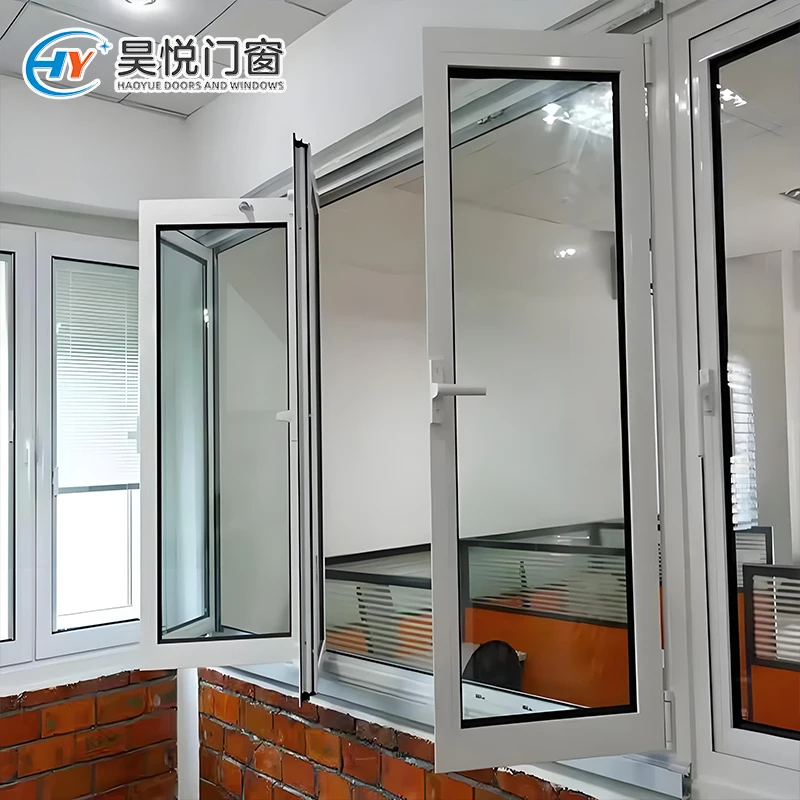 White Color Perfect Fitting Pvc Louver Outdoor Blinds Waterproof Window ...