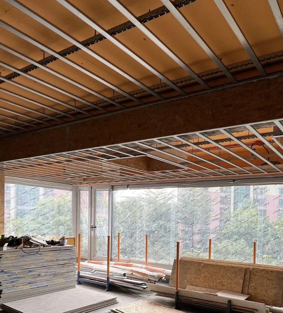 Drywall Steel Metal Furring Channel Drywall Ceiling Grid Components ...