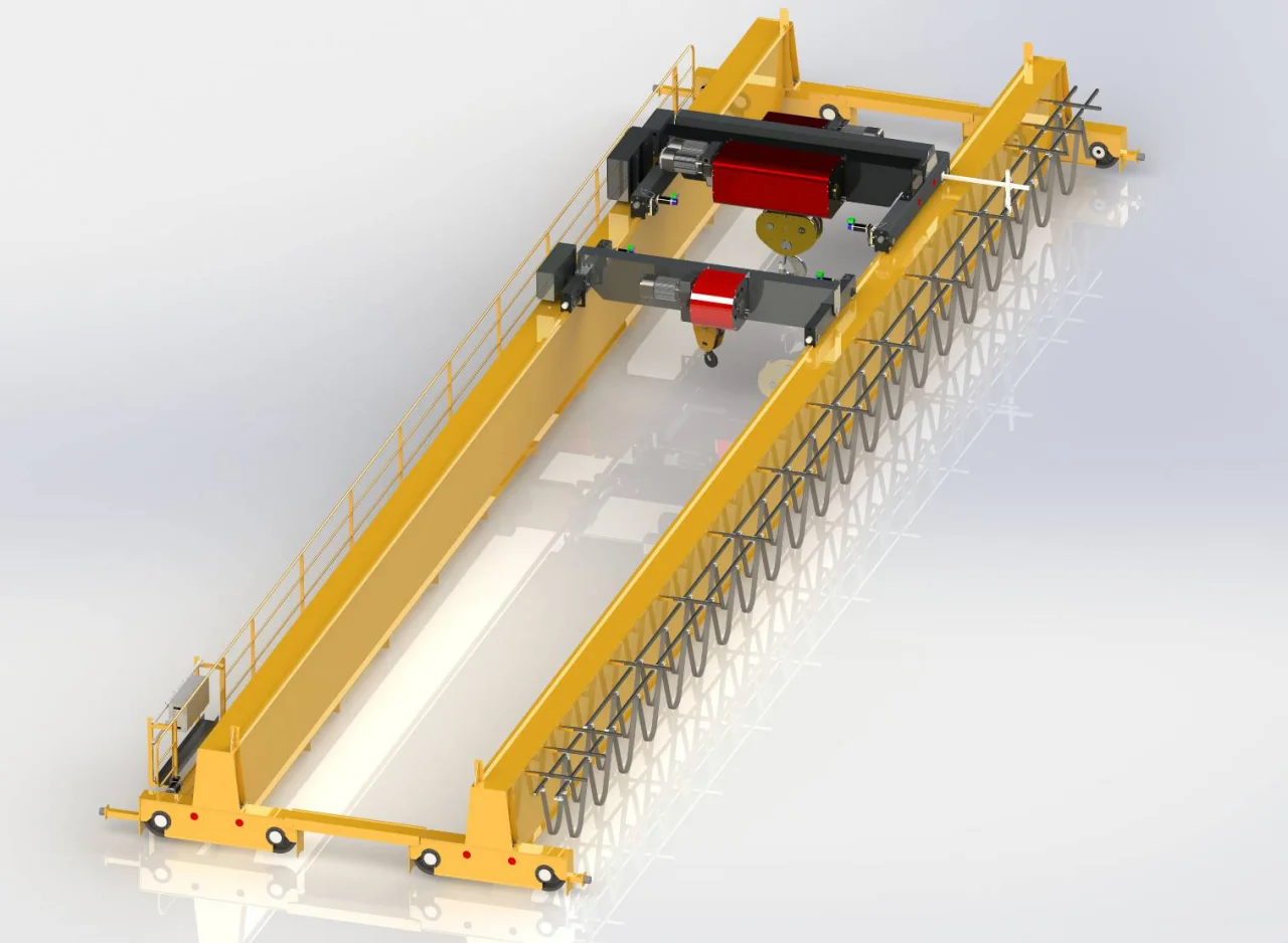 20000 Lbs Heavy Duty Electric Winch Trolley Gantry Crane