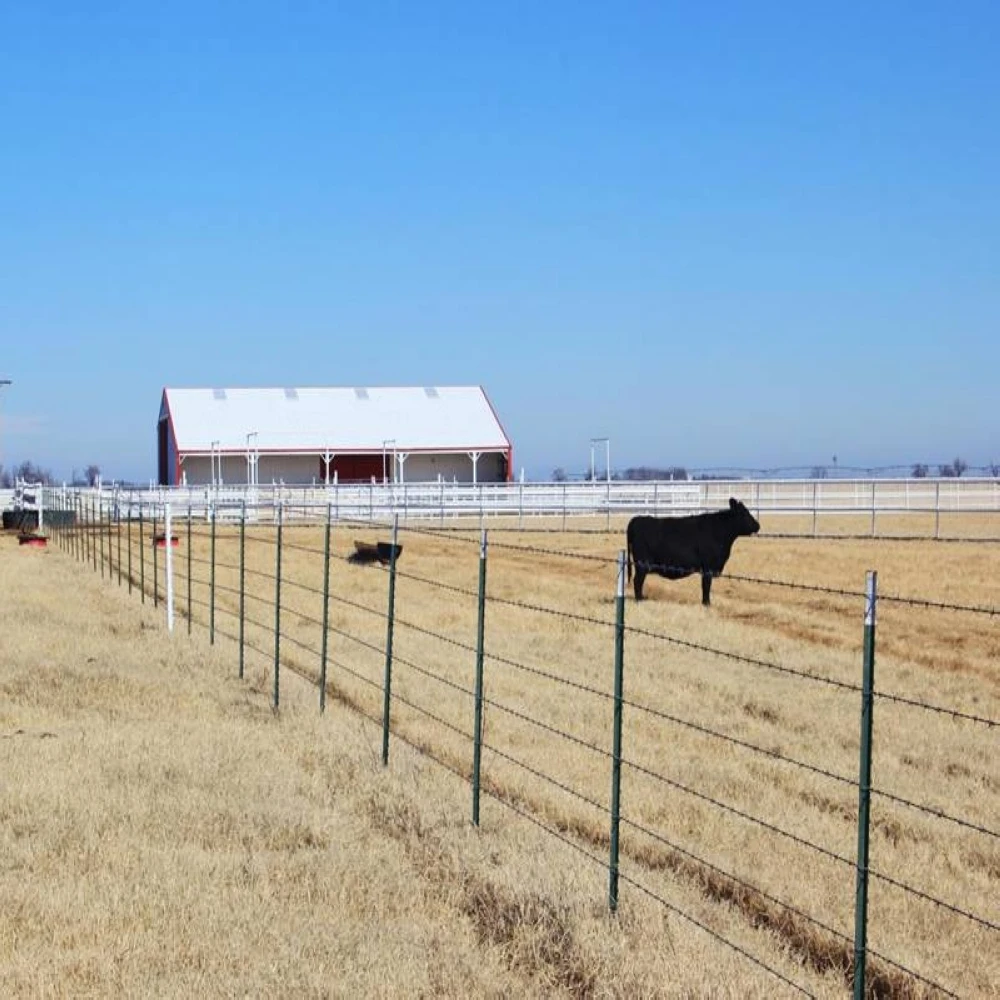 Heavy Duty 1.33 Lb/ft Farm Cattle Fence Post Studded T Support For ...