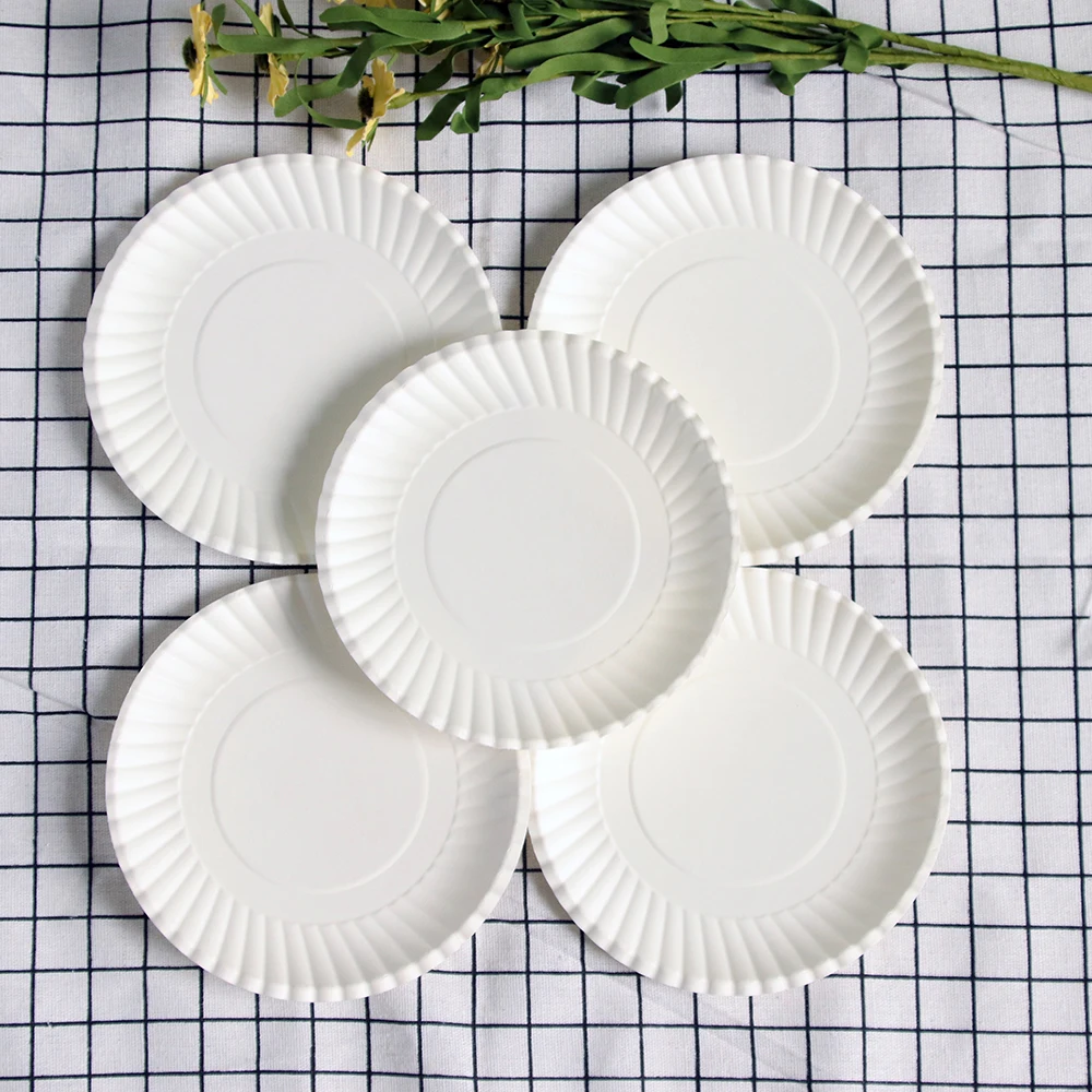 wholesale price paper plate disposable bulk paper plate children ...