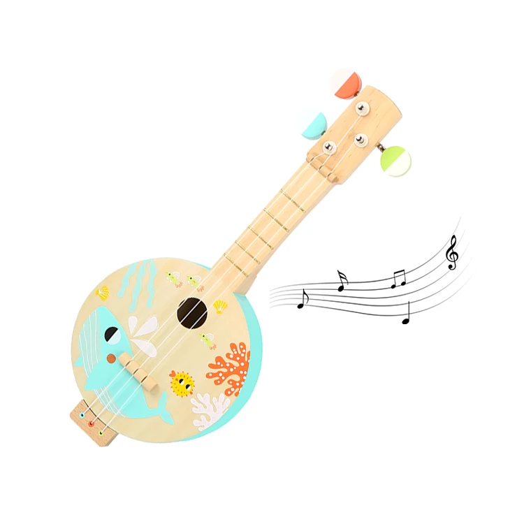 2024 New Musical Instruments Banjo Wooden Toy For Children - Buy ...