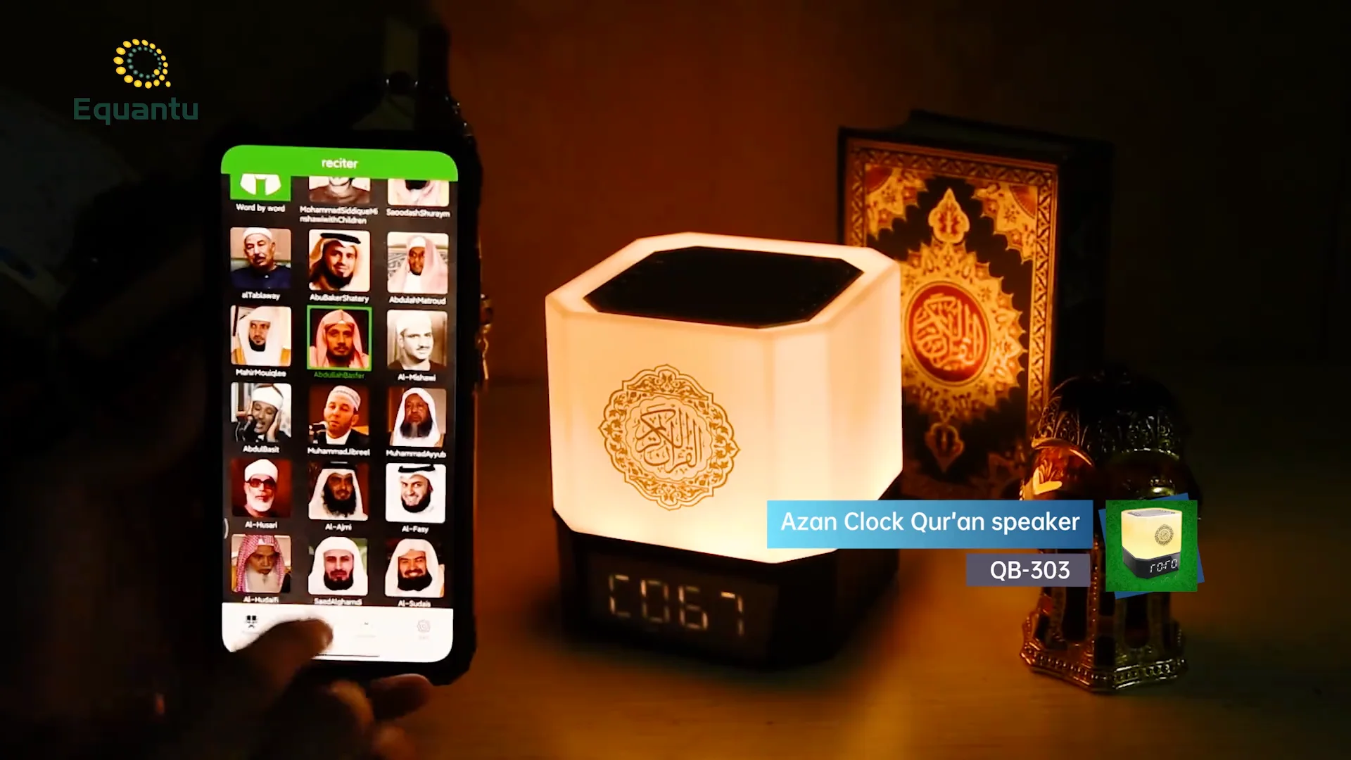 Equantu Islamic Gift Led Quran Cube 3gp Mp3 Songs Free Download Quran ...