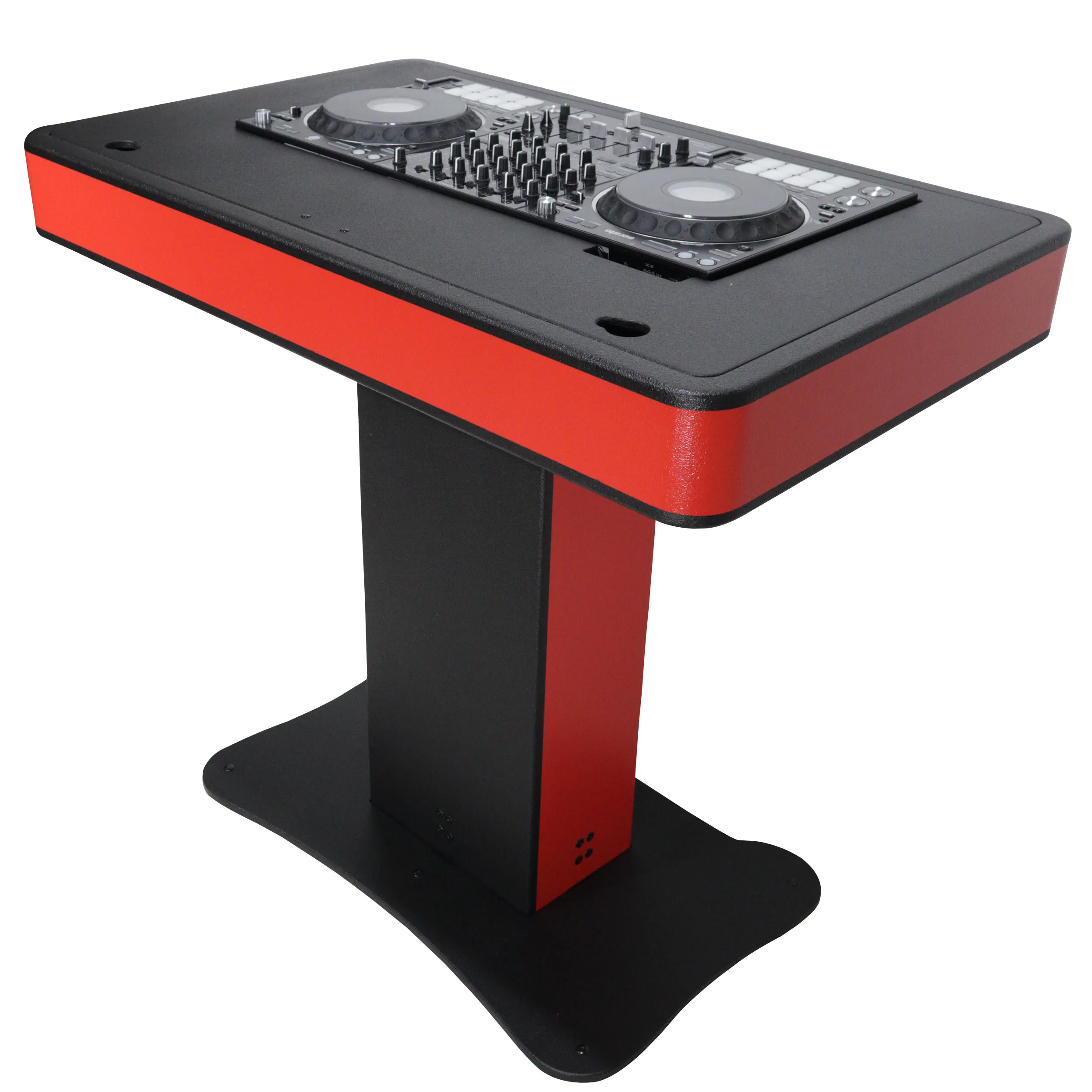 White Black Finish Dj Control Tower Dj Podium Travel Stand By Zcase For ...
