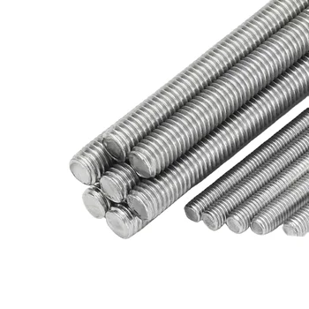 Din975 Din976 Ansi/asme Hgd Galvanized M8 M10 304 316 Fully Threaded Rod - Buy Carbon Steel ...