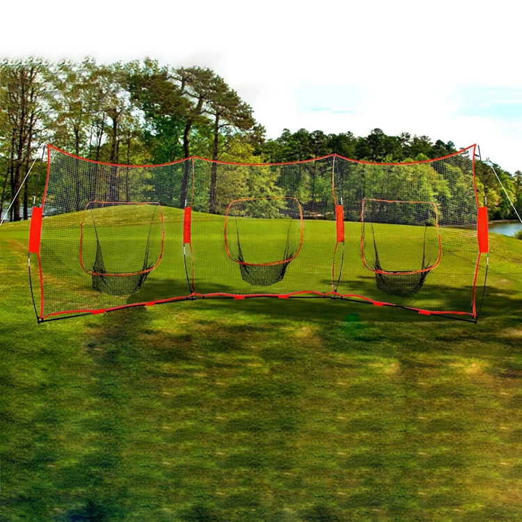 High Quality Portable Folding Three Sides Baseball Batting Net Softball ...
