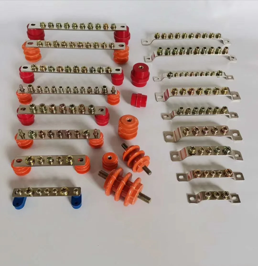Orange Insulator For Earth Busbar Bracket Base Support Insulator Busbar ...