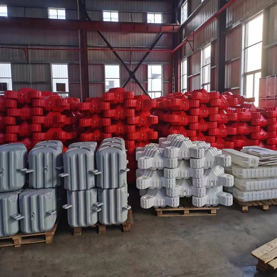 Durable Plastic Water Wave Breakwaters - Floating Barriers