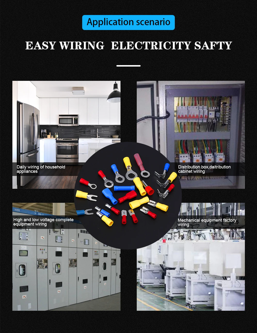 Copper Pre Insulated Xlpe Cable Terminal Pin Shaped Terminal - Buy ...