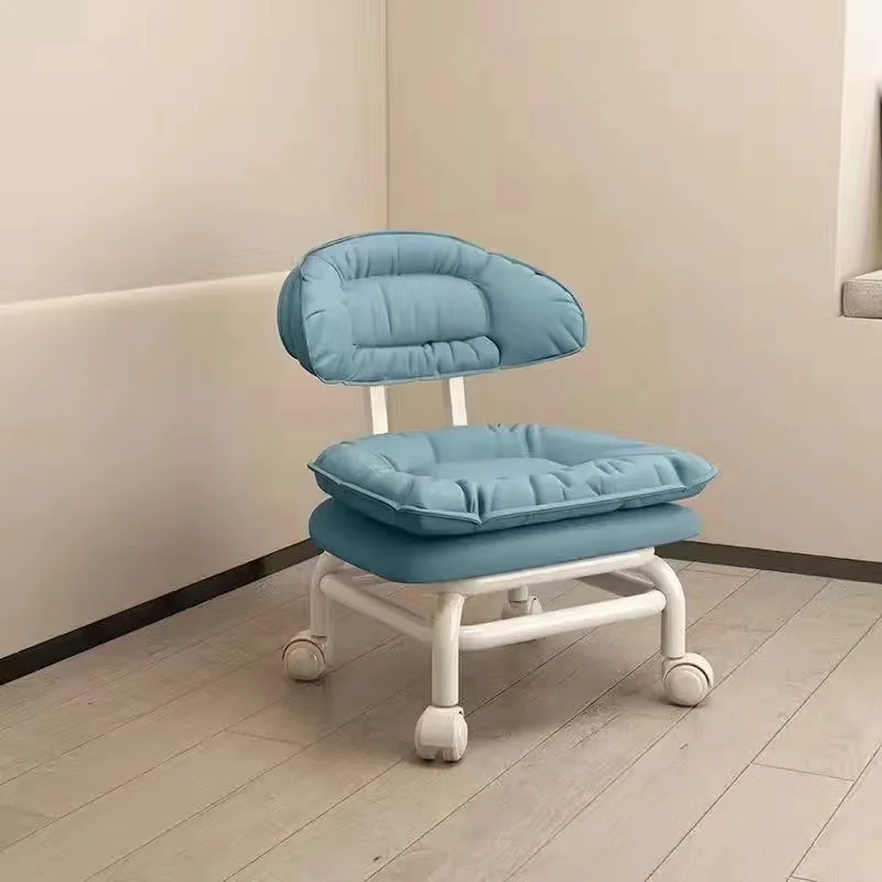 Household Universal Wheel Stool Home Pulley Low Stool Kids Chairs ...