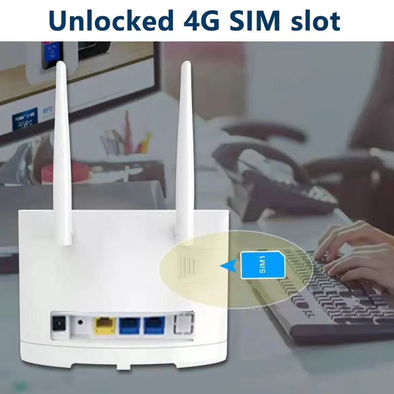 4g Lte Cpe Router Unlocked Indoor 4g Wireless Hospot Router With Sim ...