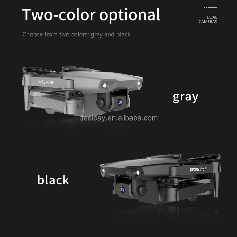 E99 Pro 4K Dual Camera Foldable Drone - Remote Control