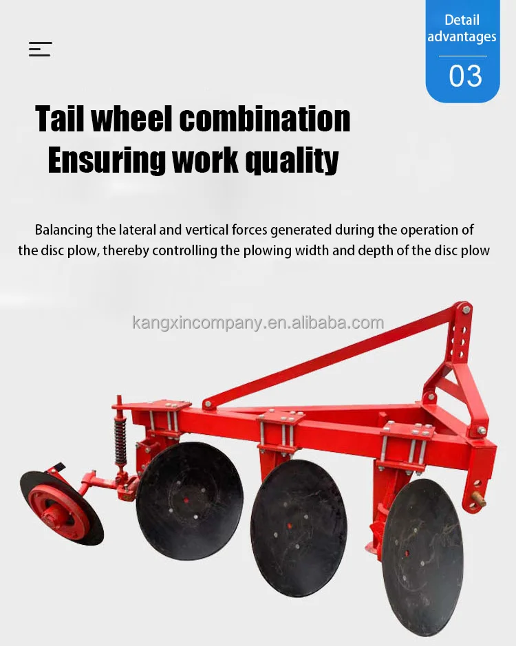 Factory Farm Equipment Tractor Mounted 3 Point Linkage Disc Heavy Duty ...