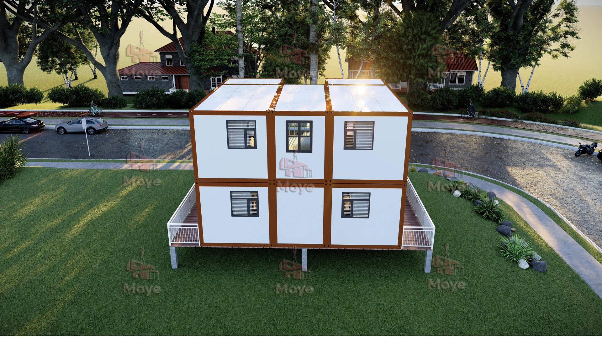 Prefabric Wooden House Tiny Home Prefabric Luxury Home Sell Portable ...