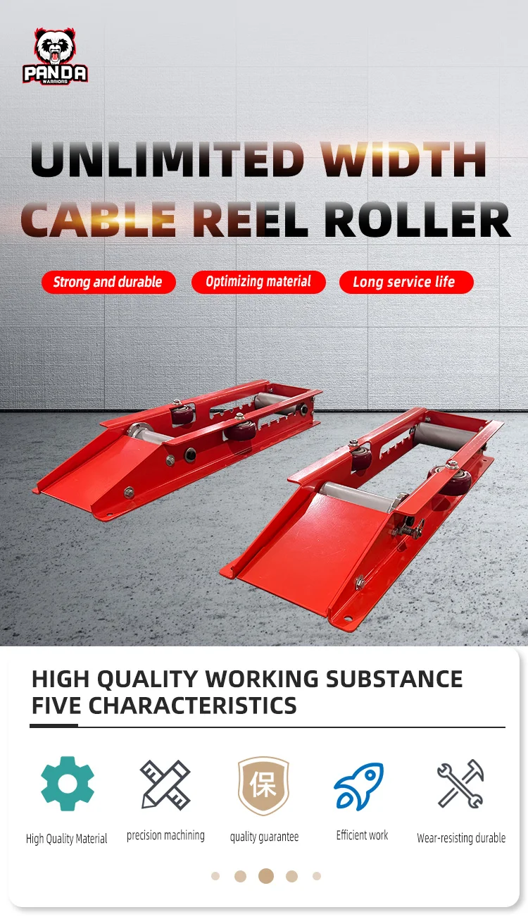 Cable Drum Take Off Rollers Ideal For Use In Electrical ...