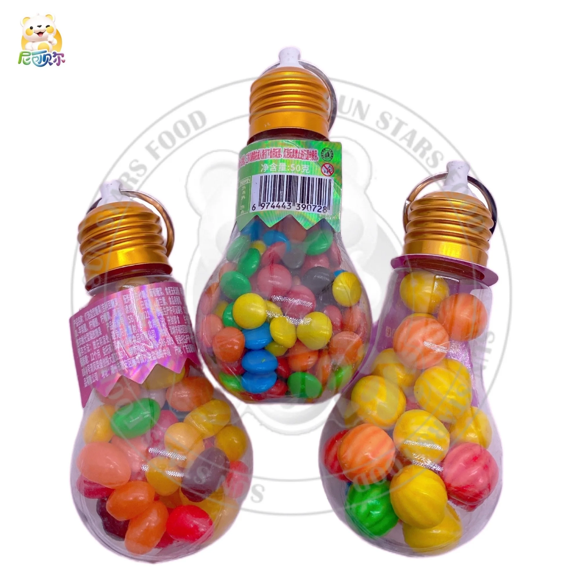 Light Bulb Shape Candy Assorted Flavor Candy Toys Candy Oem Wholesale ...