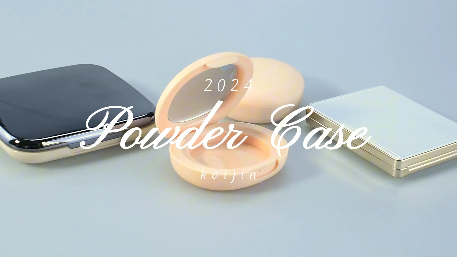 Compact Powder Box Custom Color Makeup Private Label Compact Square ...