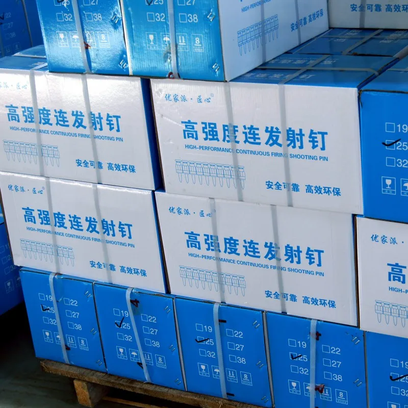 Steel Stud For Concrete Shooting Nail With Red Pvc Washer - Buy ...