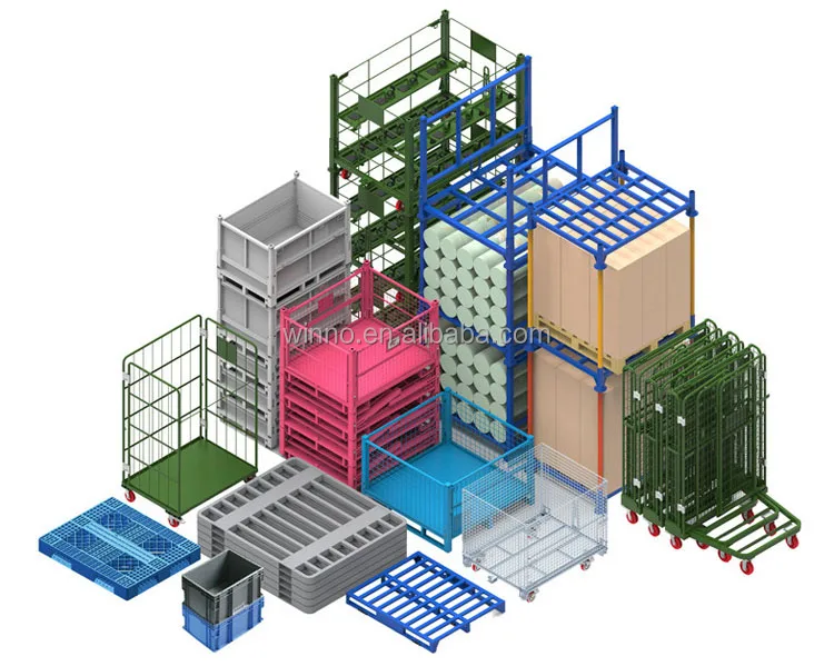 Durable Warehouse Storage - Heavy Duty Stacking Frames