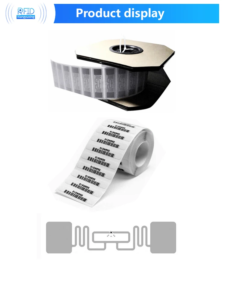 Customize ISO 18000-6c Long Range RIFD Sticker Tag M730 Wet Inlay UHF ...