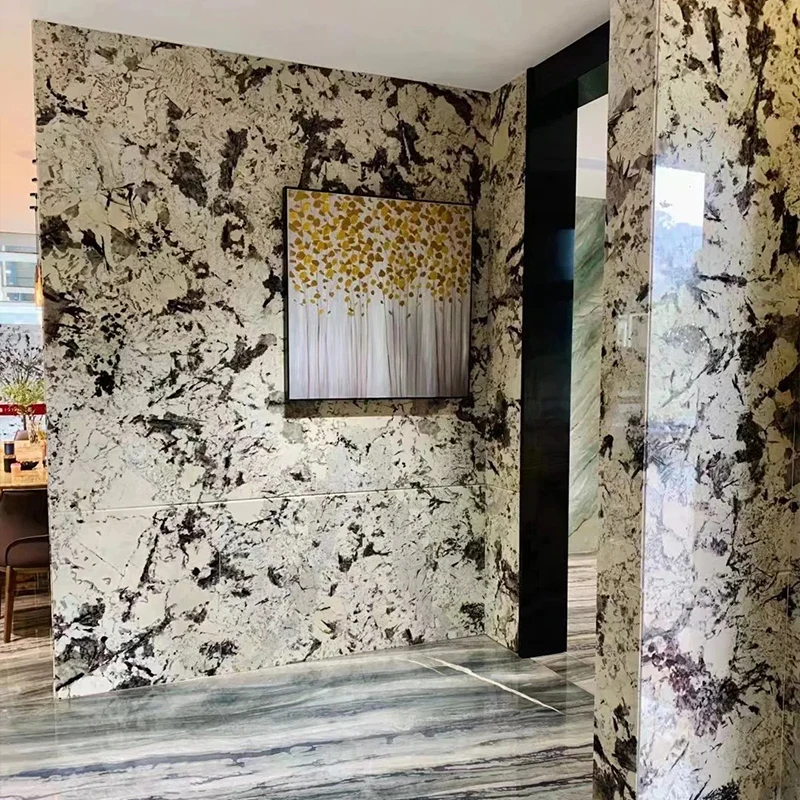 Luxury Light Transparent Natural Translucent Stone Marble Quartzite ...