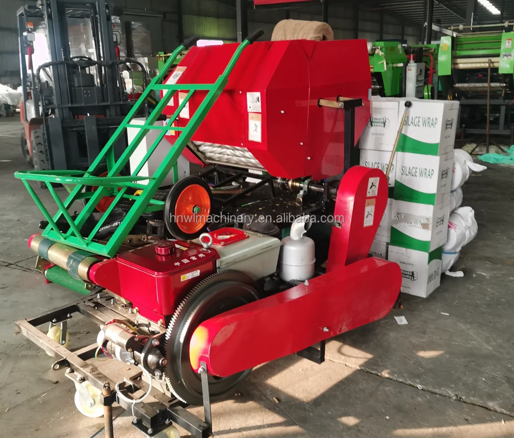 Mini Round Silage Baler Wrapper Machine for High Productivity