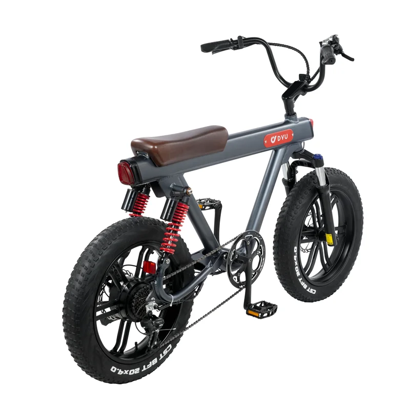 2023 Dyu V8 20*4.0 Inch Fat Tire 750 Watt Electric Bike Super 73 1000w ...