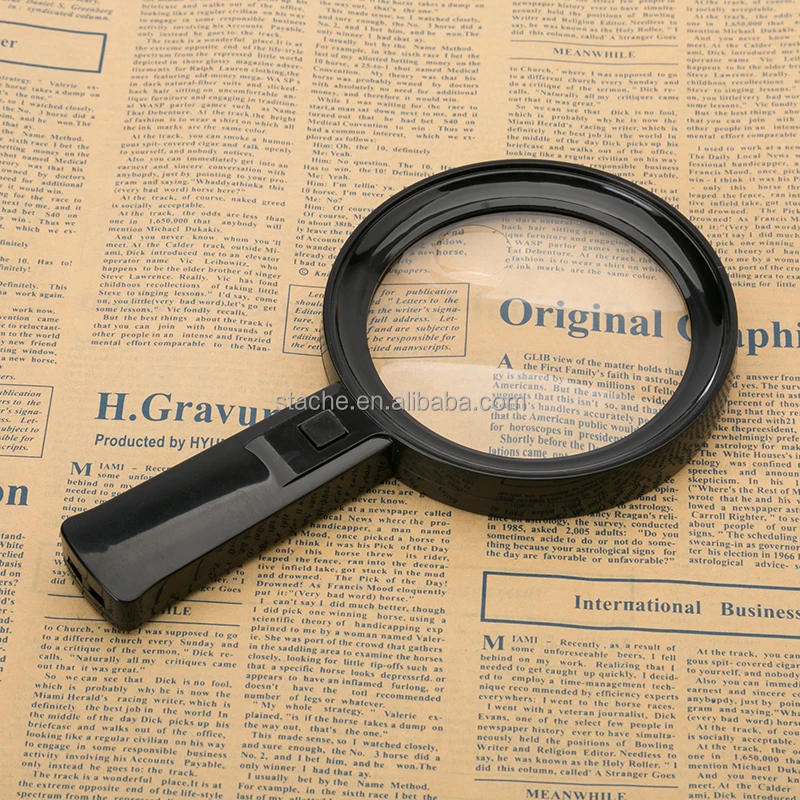 Factory Selling Led Magnifier Glass With Bright Light In High Quality ...