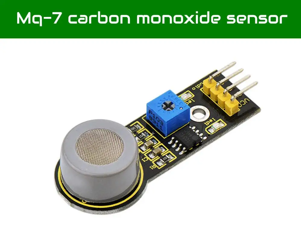 Keyestudio Mq-2 Mq-3 Mq-4 Mq-5 Mq-6 Mq-7 Mq-8 Mq-135 Analog Gas Sensor Module For Arduino ...
