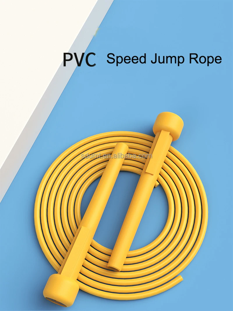 Speed Skipping Rope - Adjustable PVC Jump Rope for All Ages