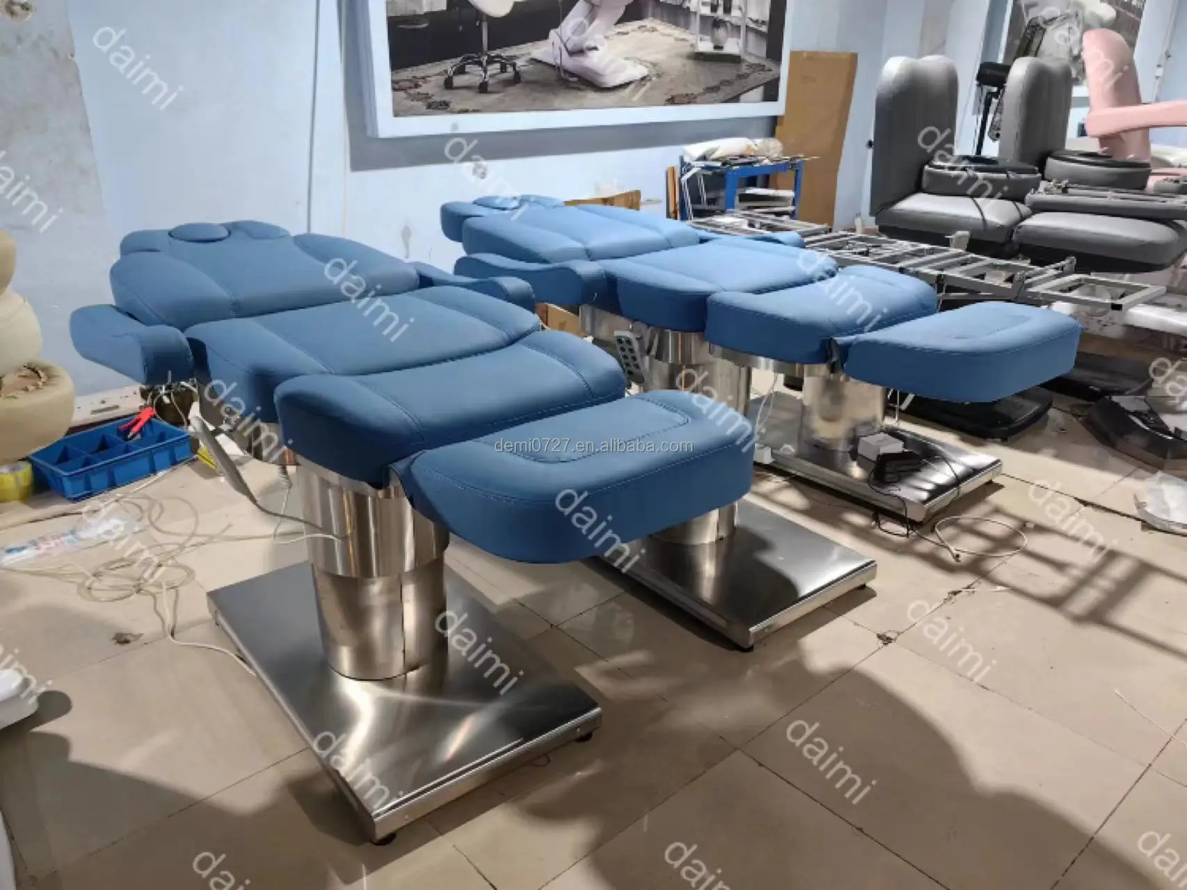 Modern 4 Motors Milking Massage Lift Table Professional Electric ...