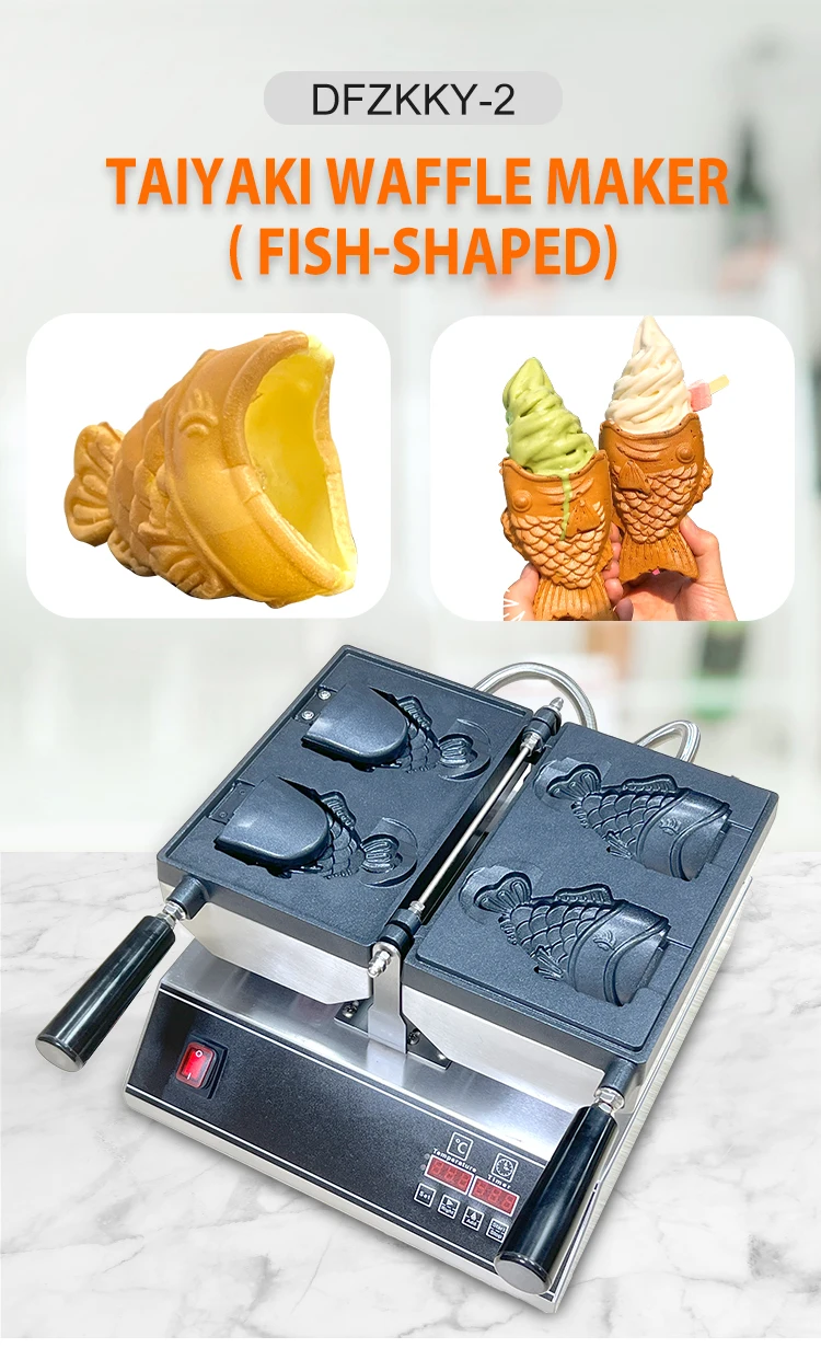 Ice Cream Taiyaki Machine Wholesale - Electrical Waffle Maker
