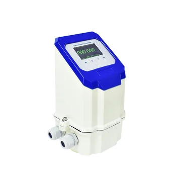 4 Inch Flow Meters Electromagnetic Irrigation 4-20ma Liquid Fertilizer ...
