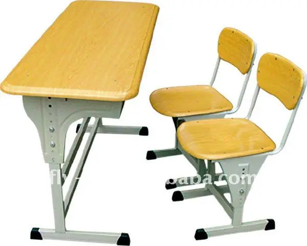 Salle De Classe Double Bureau Étudiant Ensemble École Étudiant Bureau ...