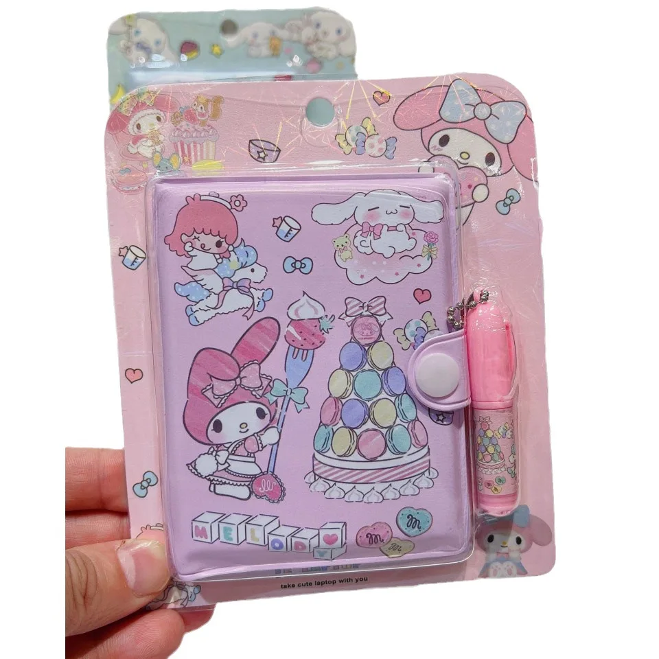 San-rio Kuromi Mymelody Cinnamoroll Pompompurin Notebook Children's ...