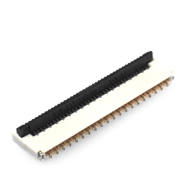 0.3mm Pitch Front Insert Flip-lock Au Contact Plating Smt Zif Type H0.9 ...