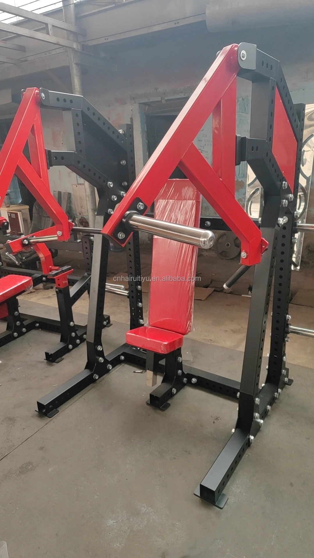 Plate Loaded Seated Bench Press Machine Strength Training/commercial ...