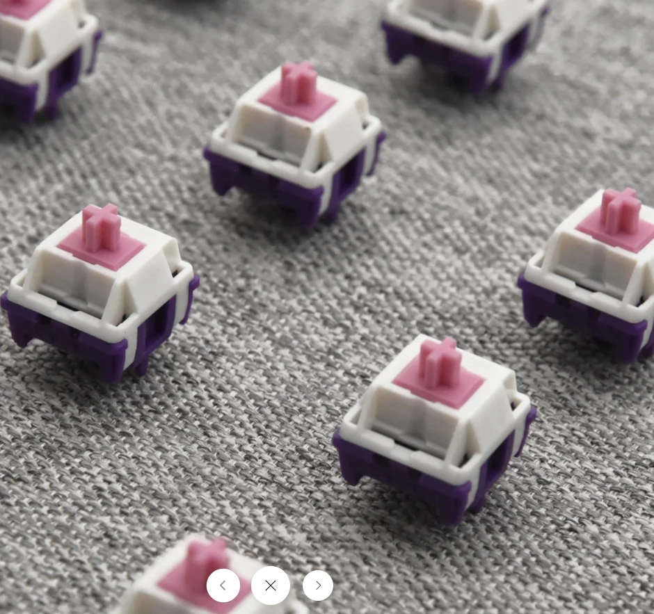 UNIKEYS X HMX PURPLE DAWN LINEAR SWITCH FACTORY LUBED EDITION