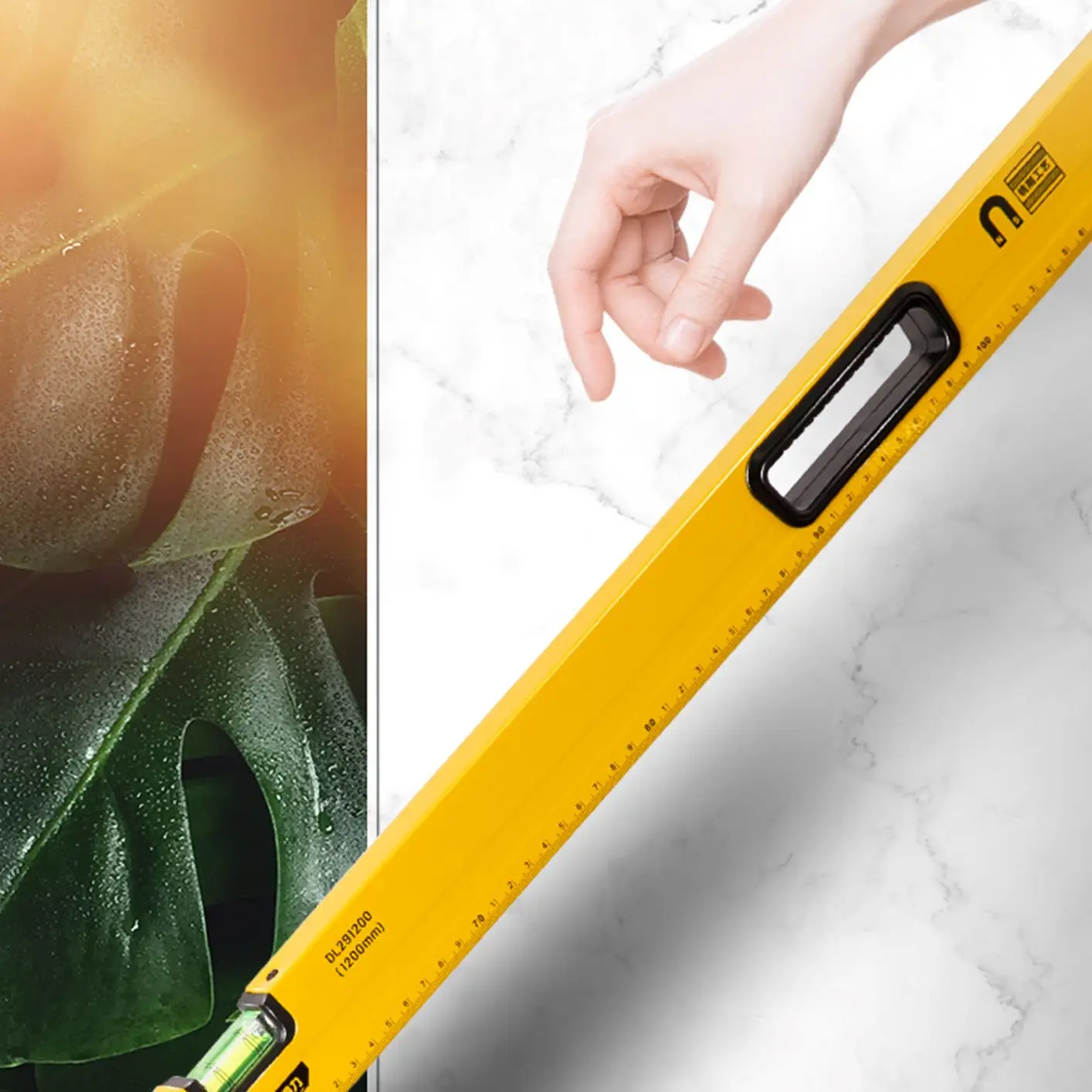 High Accuracy Three Spirit Vials Aluminium Case Spirit Level - Buy ...