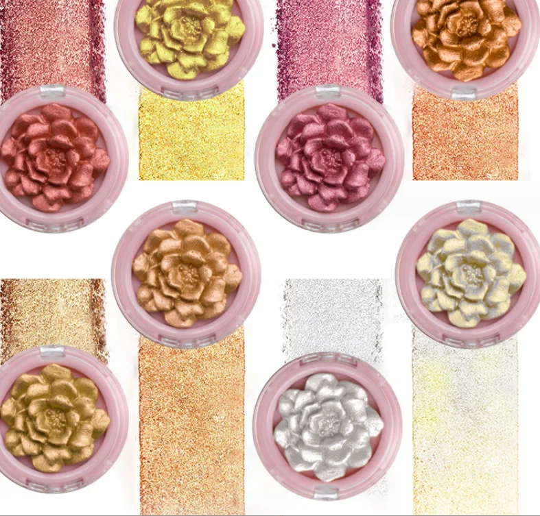 Custom Make Your Own Brand Highlighter Shimmer Flash Flowers ...