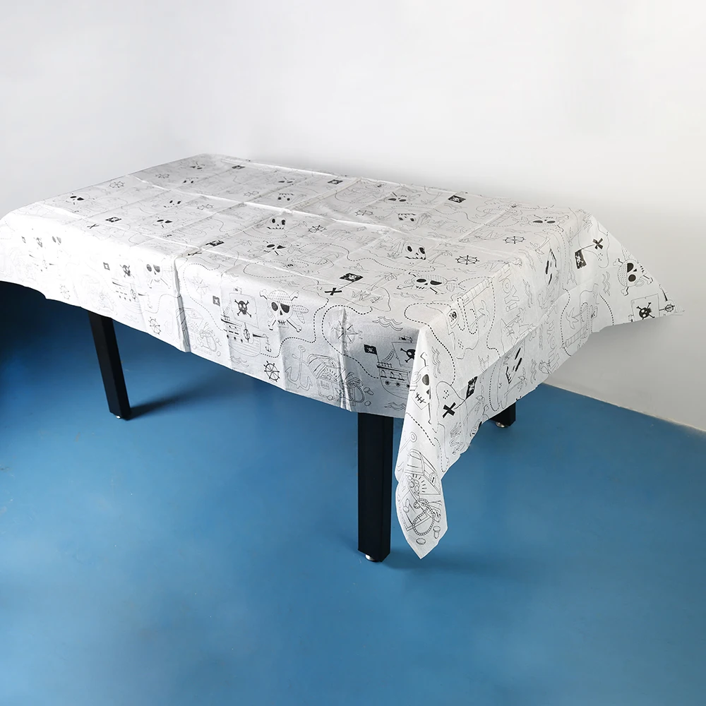 Coloring Tablecover Painting Paper Pvc Tablecloth Drawing Table Cloth ...