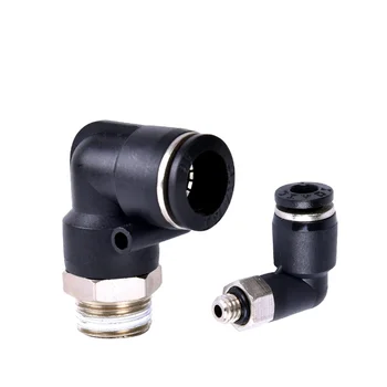 Pl Series Pneumatic Quick Screw Hose Connect Air Connector Pl6-01pl6-02 ...