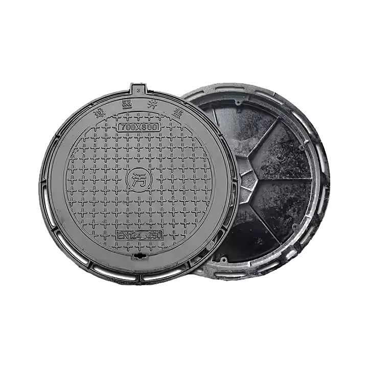Security Anti-Theft Manhole Cover Round Manhole Cover Ductile Iron ...