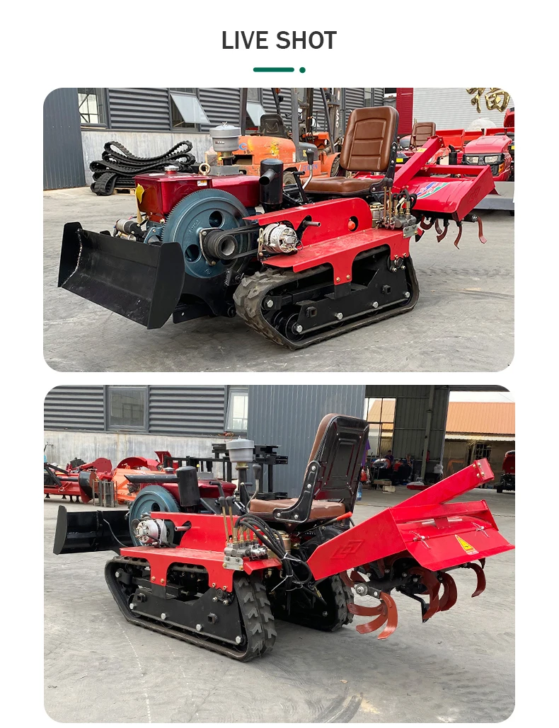 Mini Tractor Trailer Farm Agricultural Farm Mini Tractor For Farming ...