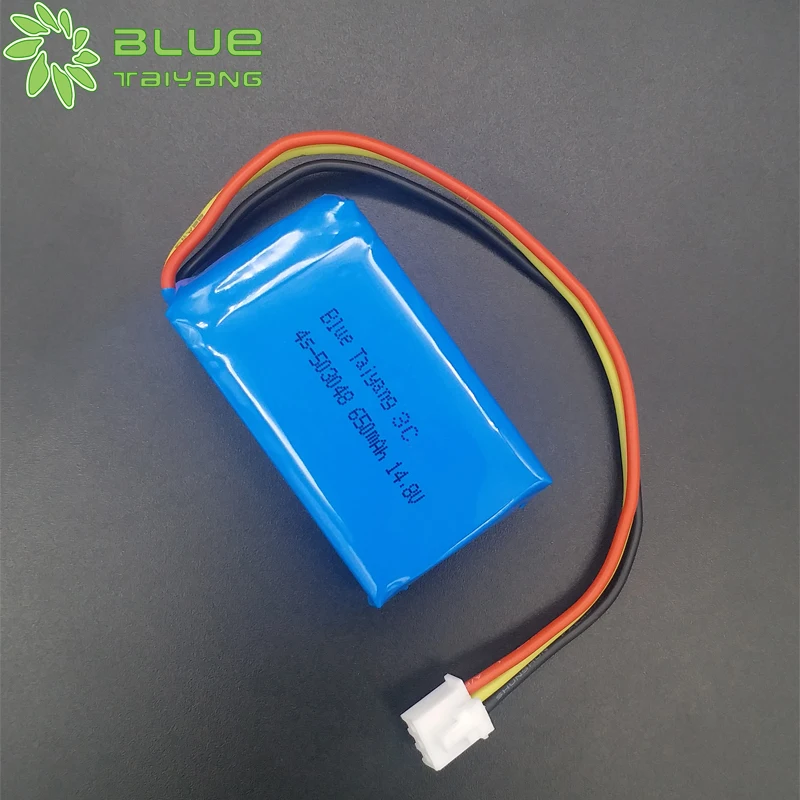Blue Taiyang Rechargeable Batteries 650mah Battery Pack 14.8v 650mah ...