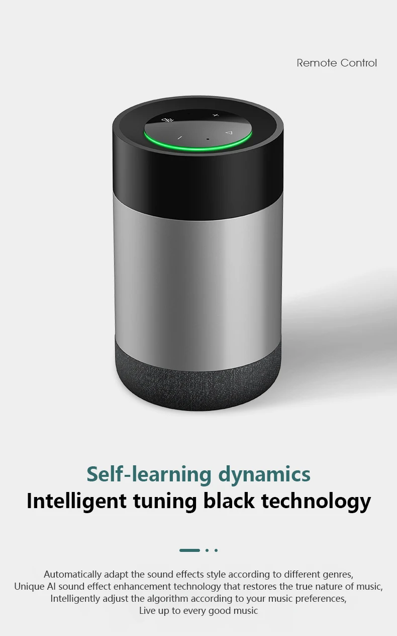 Tuya Smart Speaker - Mini, Portable, and Voice-controlled