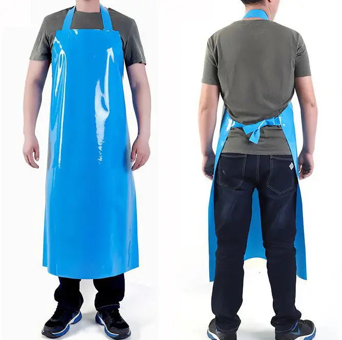 Wholesale Food Processing Butcher Work Apron Anti-Fouling Vinyl TPU ...