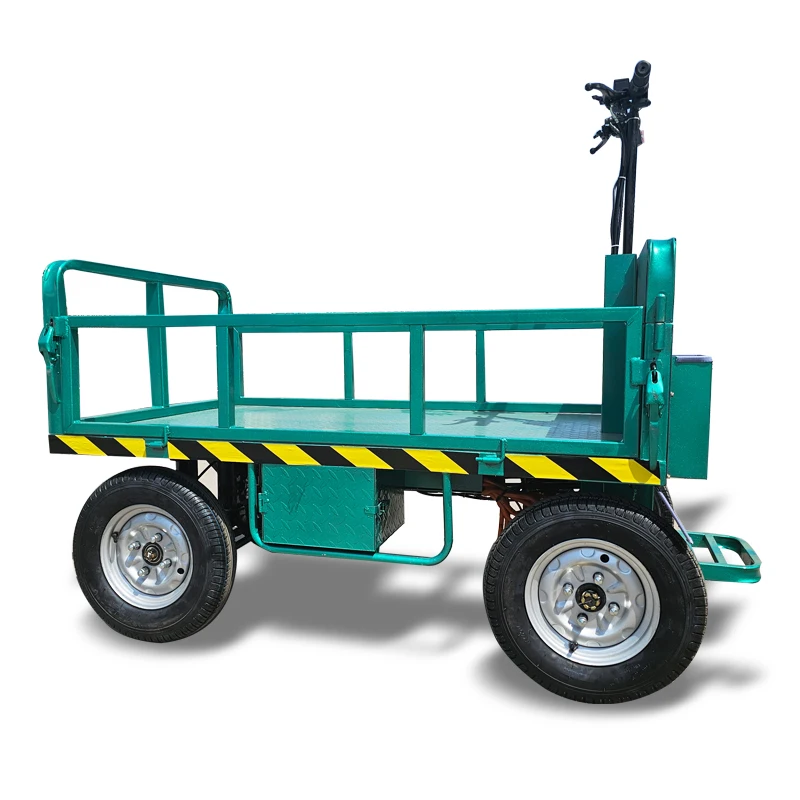 Electric Vehicle Hand Carts Having a Double Disc Brake System for the ...