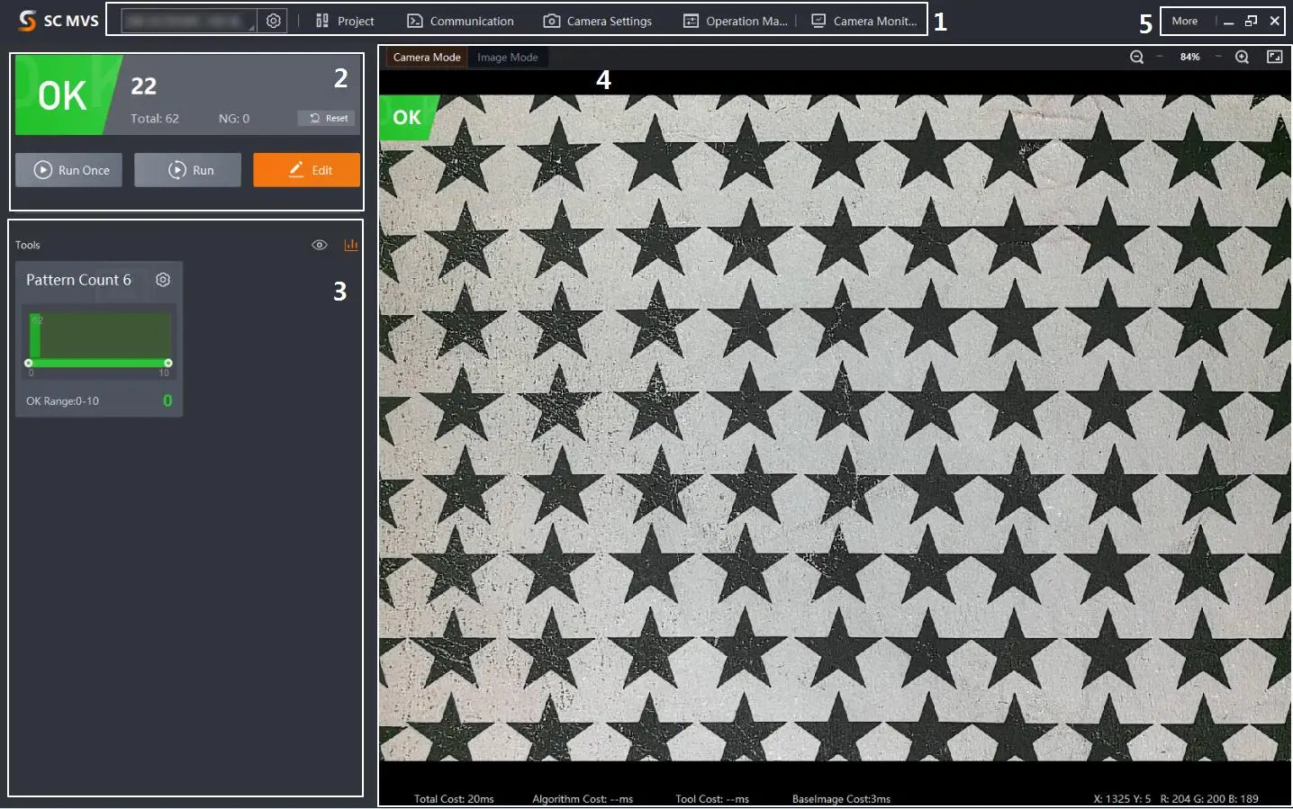 SC3013XM Machine Vision OCR Defect Detection 1.3 MP CMOS